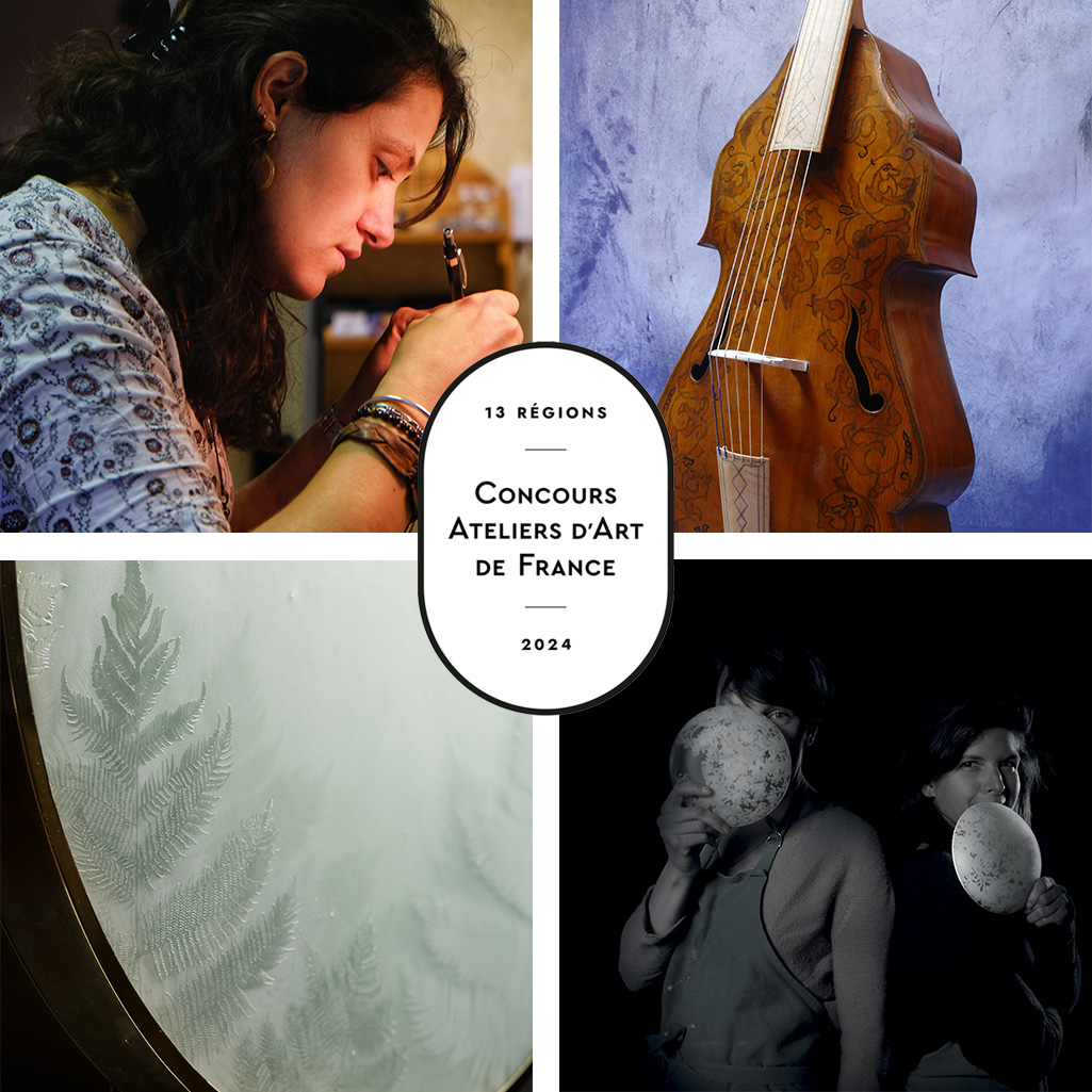 Découvrez les lauréats 2024 du Concours Ateliers d’Art de France