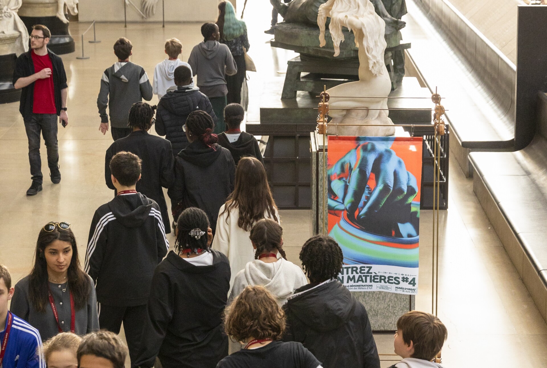 Succès d’Entrez en matières au musée d’Orsay